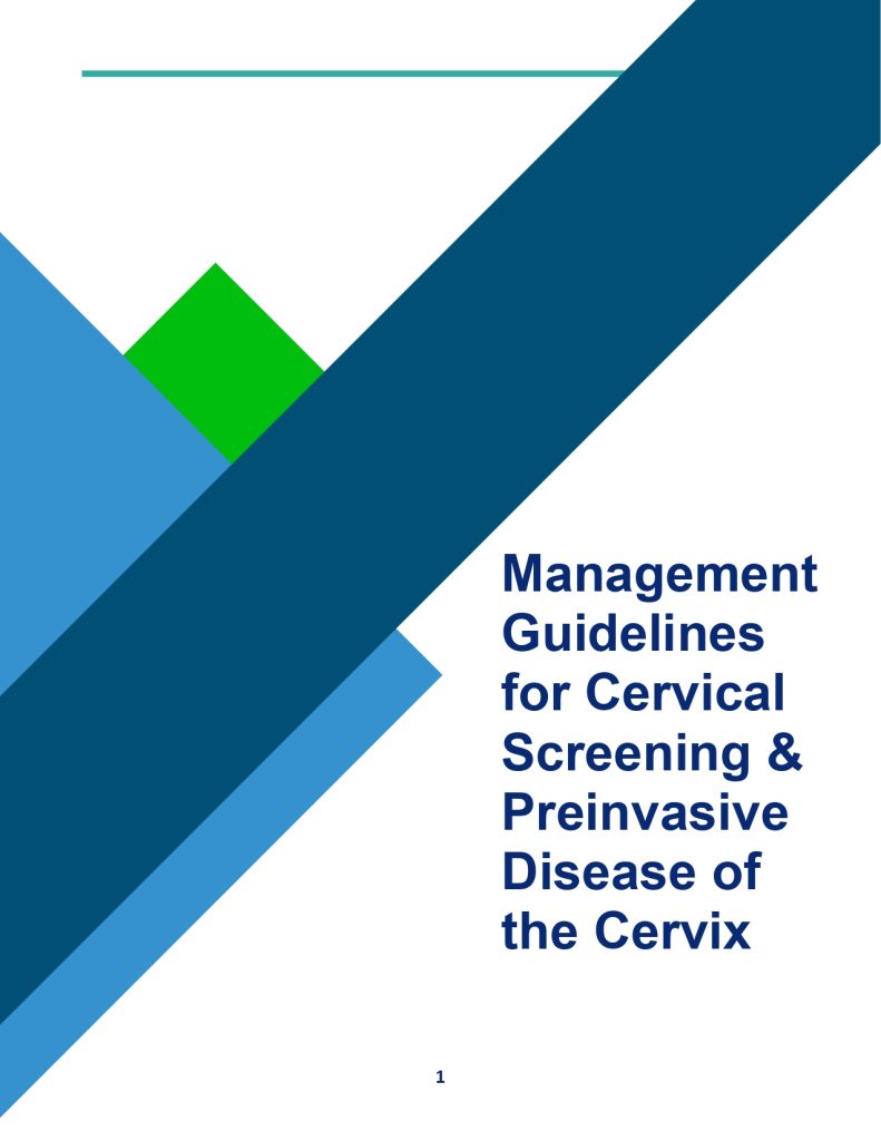 Endorsed Guidelines | The Society for Colposcopy & Cervical Pathology ...
